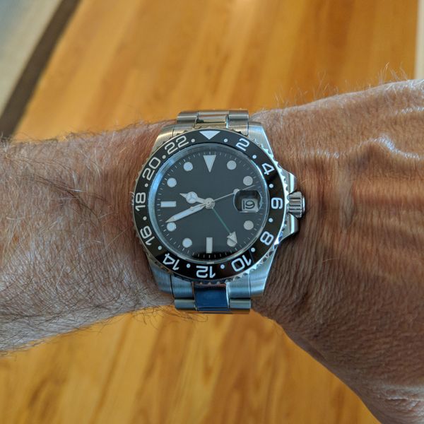 [WTS] Parnis homage (sterile) of Rolex GMT Master [REPOST, REDUCED ...