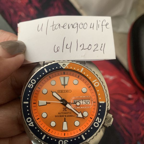 [WTS] Seiko Nemo Turtle SRPC95 - $350 | WatchCharts Marketplace