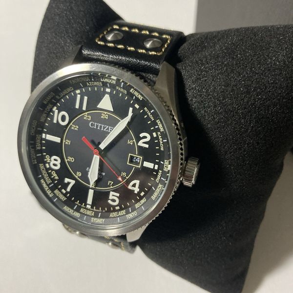 NIB Citizen Promaster Nighthawk Perpetual World Time Men's Watch MSR ...
