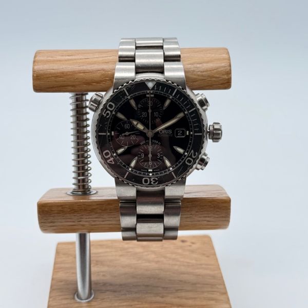 Oris TT1 7542 Automatic Titanium Chronograph Men's Watch Men's Watch ...