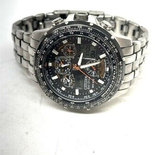 Citizen Eco-Drive Promaster Skyhawk A-T Watch AS IS (CMP109398 ...