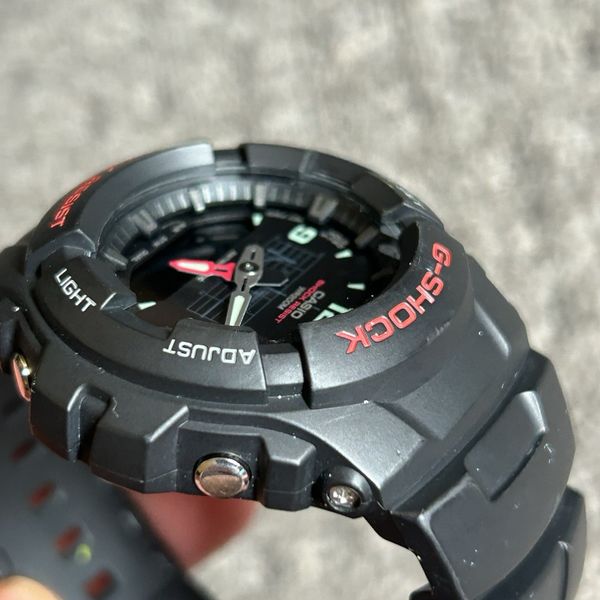 Casio G-Shock G-100-1BVMUR Black Analog-Digital Sports Watch 200m WR ...