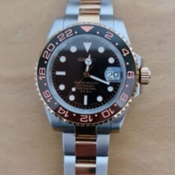 Seiko custom mod root beer watch | WatchCharts Marketplace