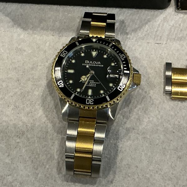 Bulova Oceanographer (Submariner Style) Swiss Made Automatic Movement 2 ...