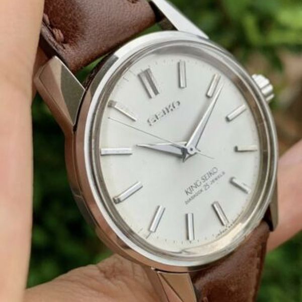 KING SEIKO KS44 Vintage 1960s Hand-Wind Watch 44-9990 (Early GS) - Gold Shield | WatchCharts