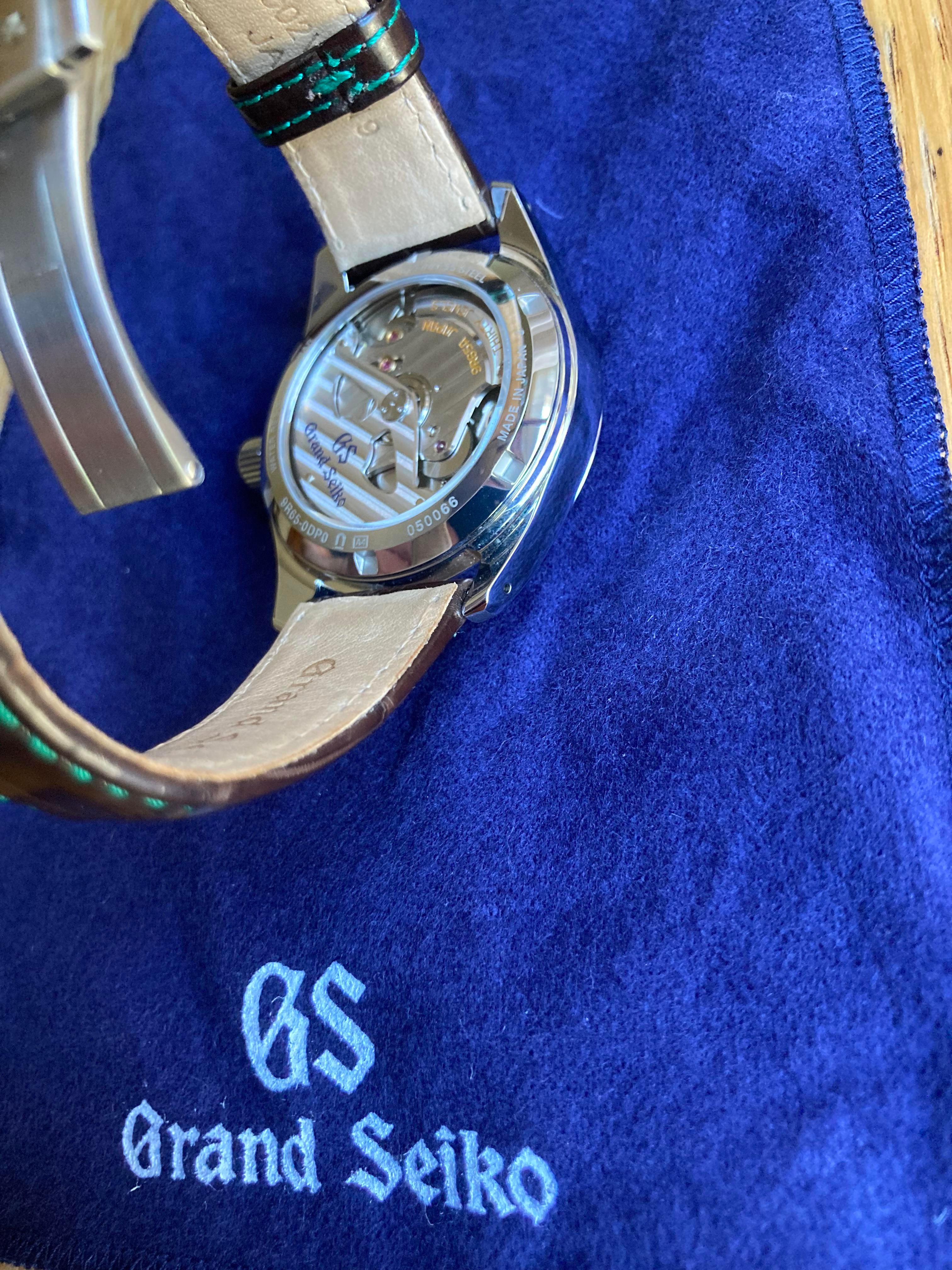 [WTS] Grand Seiko SBGA427 Autumn Soko Spring Drive $4069 | WatchCharts
