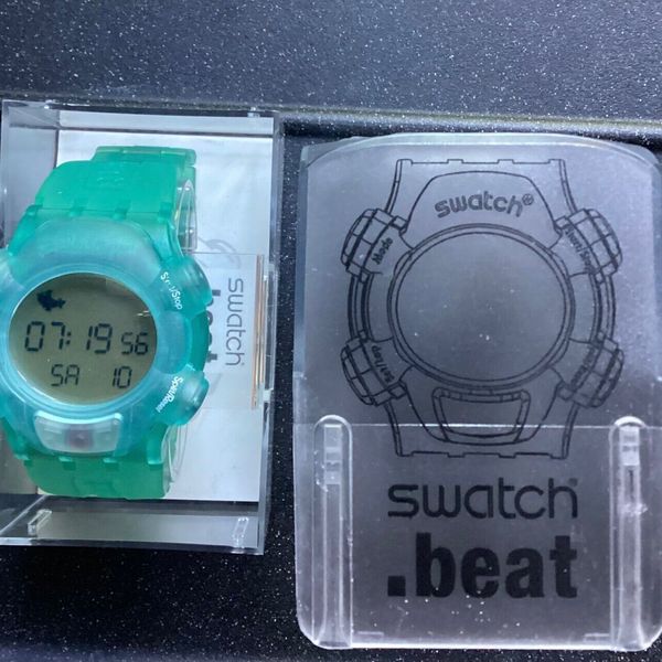 vintage Swatch Beat watch Web Board 1990's fully working | WatchCharts ...