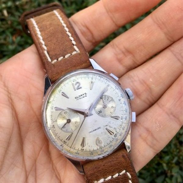Vintage Landeron 149 Chronograph Watch 3x Signed | WatchCharts Marketplace