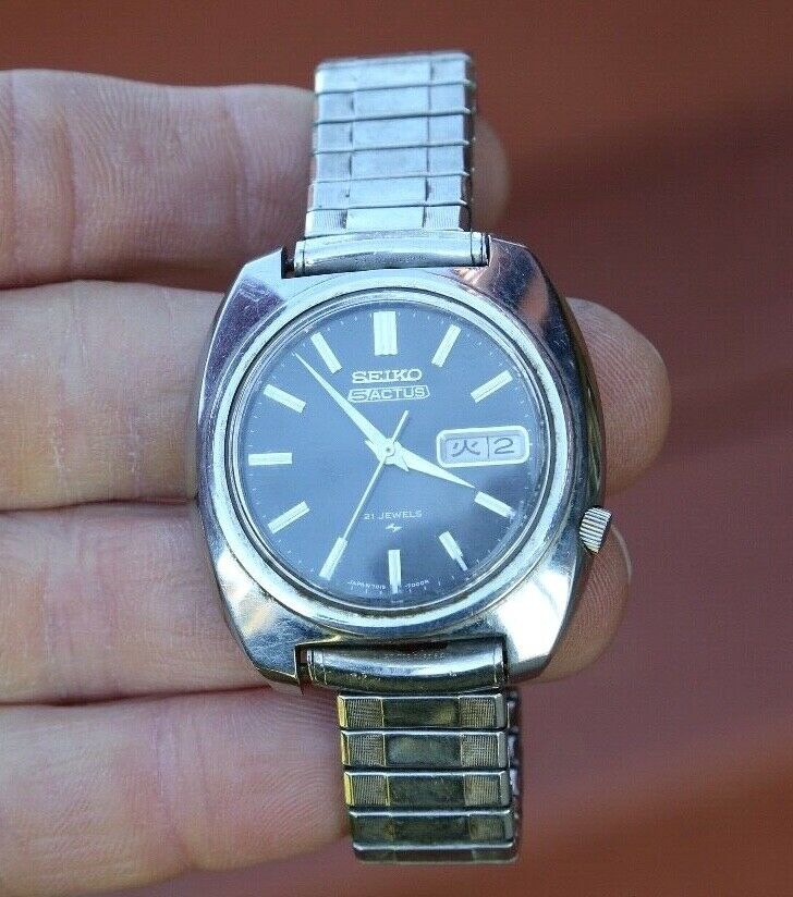Vintage Seiko 5 Actus 21 Jewels Automatic 7019 8010 Kanji December 1970s | WatchCharts