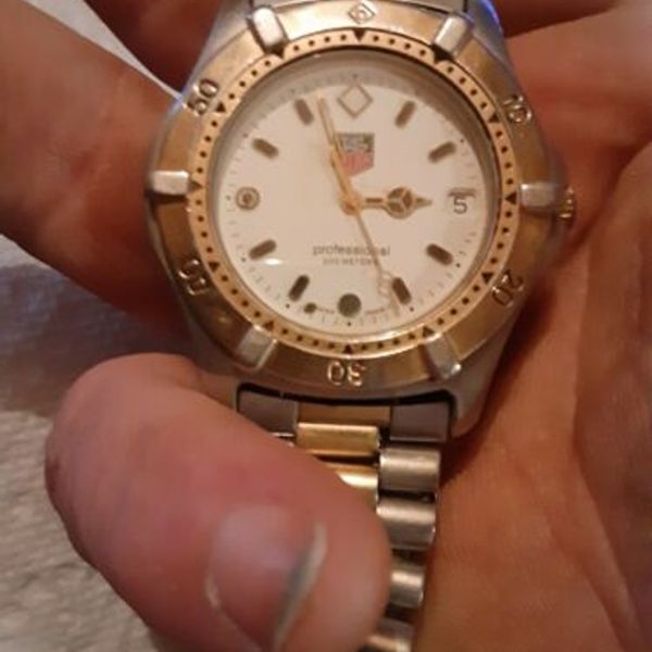 Vintage Tag Heuer Watch Quartz Swiss Made 97676 Collectible (Working ...