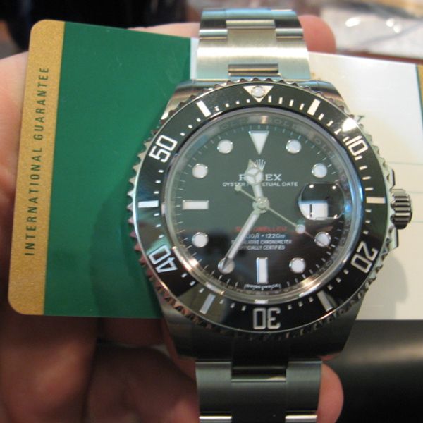 Fs: Rolex mark 1 126600 red sea dweller 2019 | WatchCharts Marketplace