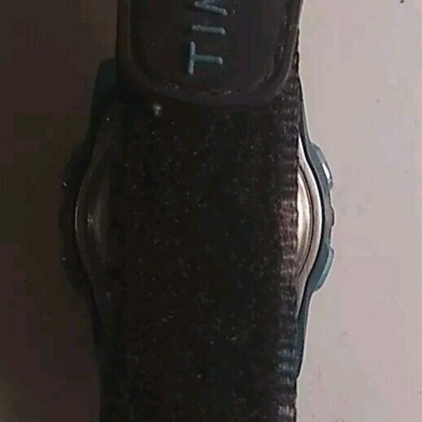 Timex Watch Kids Teen Indiglo Blue Grey Digital RoundÂ 35mm WR 50M ...