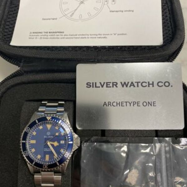 Manchester Watch Works MWW Silver Archetype One Tudor Homage Rare ...