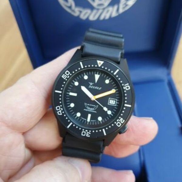 Squale PVD 1521 50 ATMOS (500M) Diver with Tritium Dial, 2010 model ...