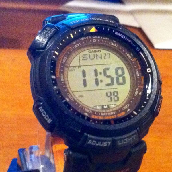FS- Casio PAW 1300 Pathfinder Atomic Solar | WatchCharts Marketplace