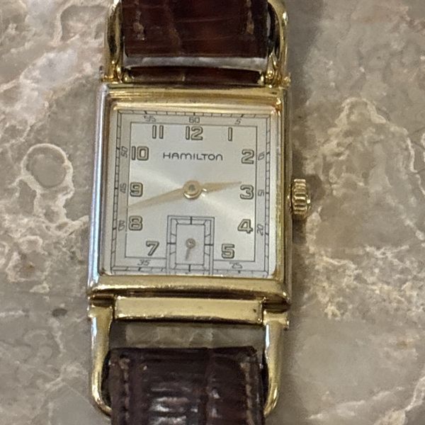 Vintage Hamilton Swiss Quartz Registered Edition Wilshire Driverâ s ...