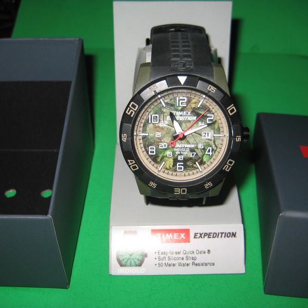 TIMEX EXPEDITION CAMOUFLAGE MEN'S SPORT WATCH | WatchCharts Marketplace