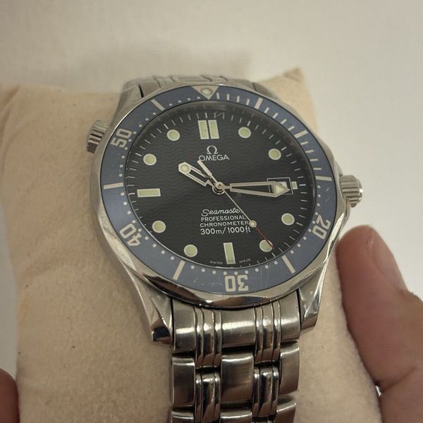 OMEGA Seamaster 300 (James Bond) 2531.80.00 -41mm Blue Bezel - No B/P | WatchCharts Marketplace
