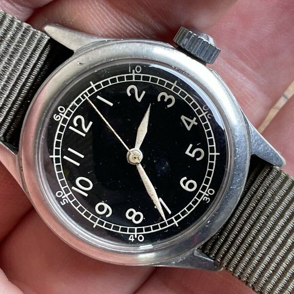 BULOVA 1940's WW2 USA Military AF43 HACKING AF US ARMY A-11 ORIGINAL ...