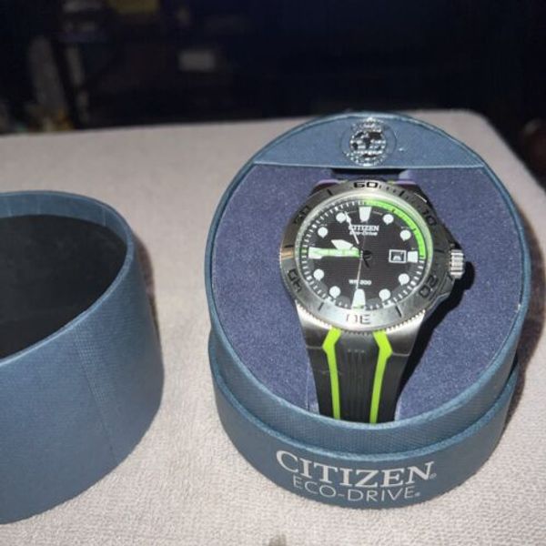 mens watches citizen eco drive wr200 GN-4-S Japan | WatchCharts Marketplace