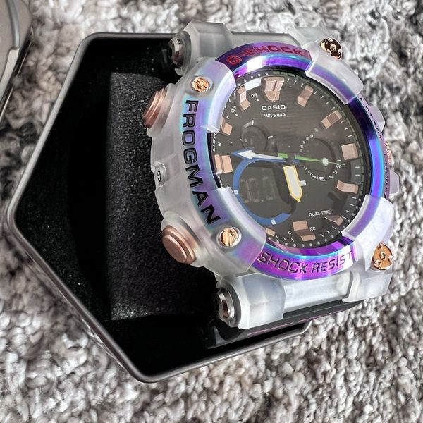 Casio G Shock Frog man Watch Dual Time | WatchCharts Marketplace