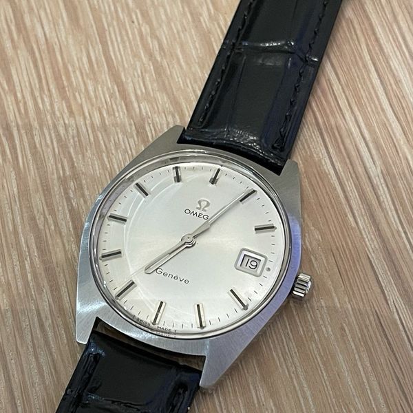 Vintage Omega Geneve 613 calibre (newly serviced) Stainless Steel ...