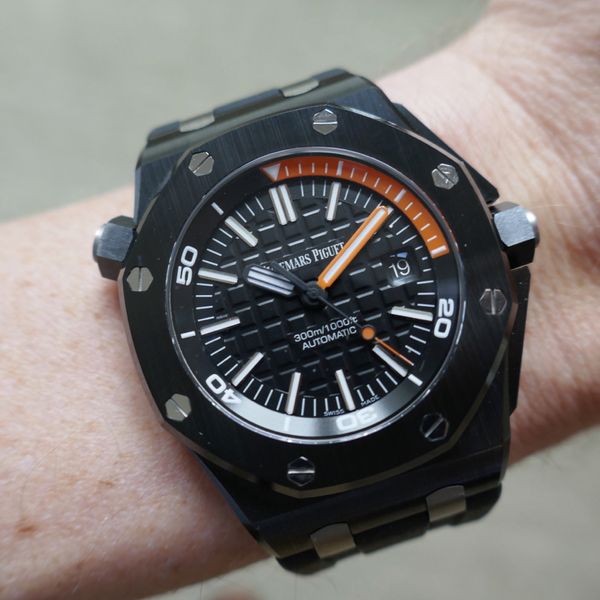 Audemars Piguet Ceramic Diver Royal Oak Offshore 15707CE AP ...