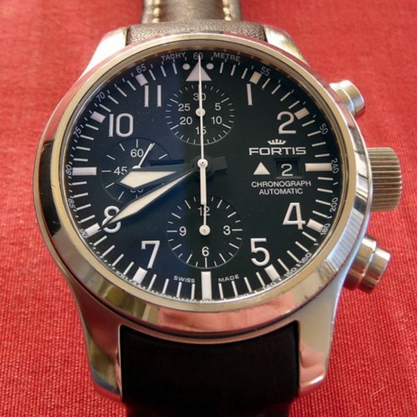 FS (EU): Fortis B42 Flieger Chronograph Day Date [656.10.141 ...