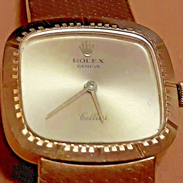 Rolex Ladies Cellini Watch 18K Yellow Gold 64.8 Grams Total Weight ...