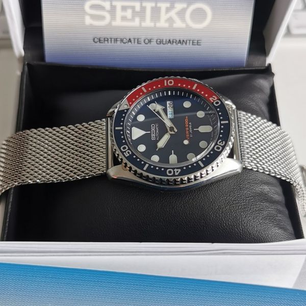 Seiko SKX009 Automatic PepsI Divers Watch - Made in Japan | WatchCharts ...