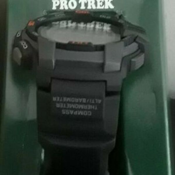 CASIO PROTREK PRG270-1 TOUGH SOLAR TRIPLE SENSOR Black Digital Resin Band | WatchCharts Marketplace