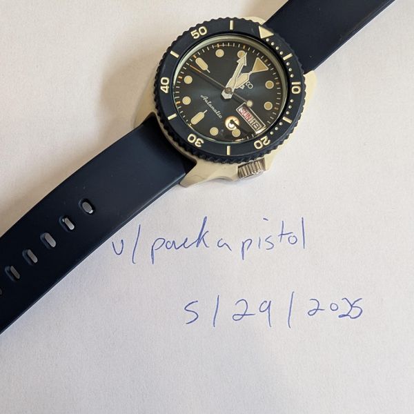 [WTS] Seiko 5 Sports SRPG81k1 Bio-Plastic/ Resin Automatic Sports Watch ...