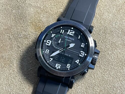 CASIO PROTREK PRW-6600Y SAFARI Triple Sensor Ver.3 Solar PRW-6600Y-1 | WatchCharts Marketplace