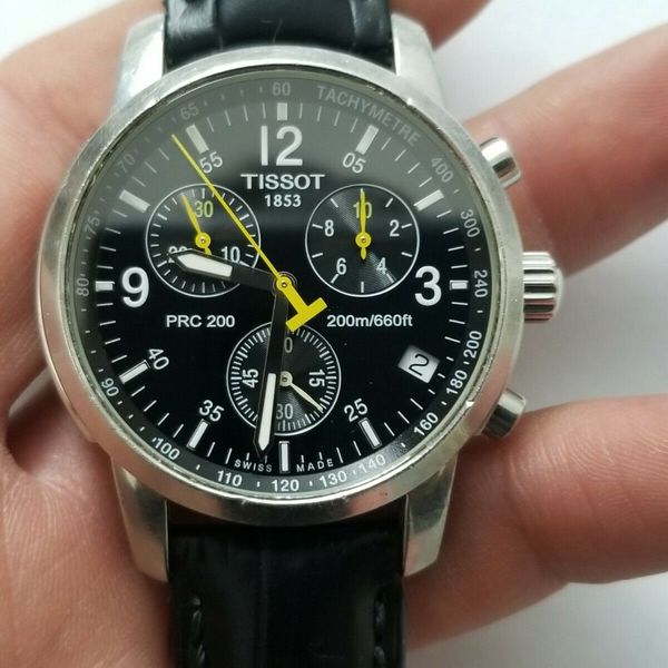 TISSOT 1853 PRC 200 CHRONOGRAPH TACHYMETER MEN'S WATCH SWISS MADE | WatchCharts Marketplace