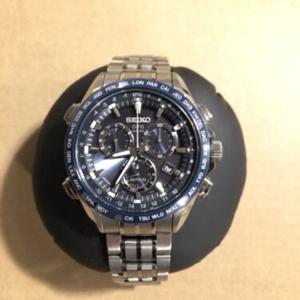 SEIKO Astron GPS Solar Analog Titanium Men's Watch 8X82-0AB0 | WatchCharts