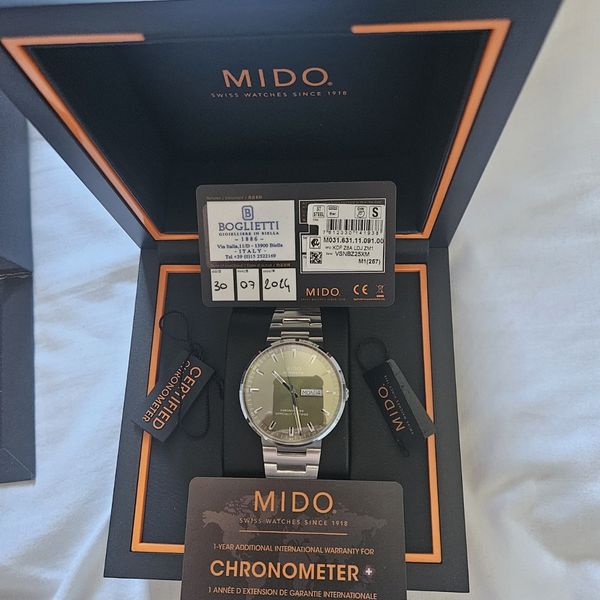 Mido Commander Chronometer | WatchCharts Marketplace