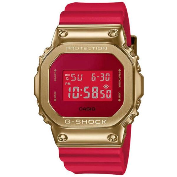 Casio G-Shock 5600 CNY Year of The Ox Red Gold Watch Limited Rare New ...