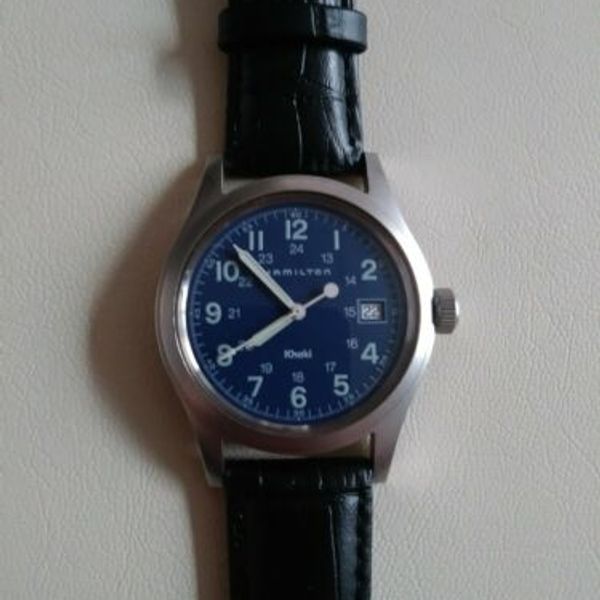 Hamilton Khaki 6361 Blue | WatchCharts