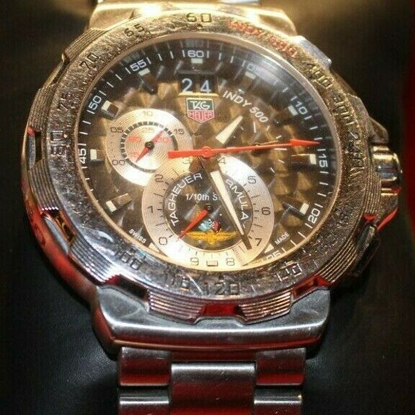 Tag Heuer Formula 1 Mens Quartz Watch CAH101A indy 500 | WatchCharts ...