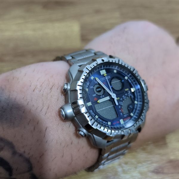 citizen promaster Wingman C720 Watch Digital And Analog NEEDS BATTERY ...