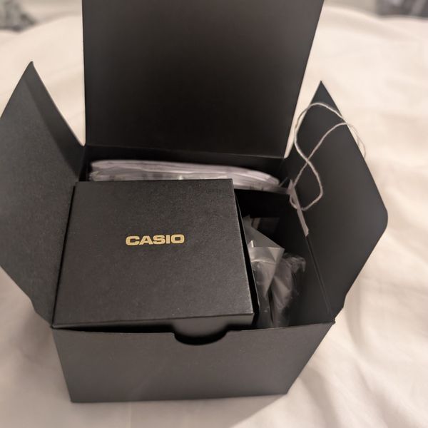 Casio 50th Anniversary Casio Ring Watch CRW-001-1ER | WatchCharts ...