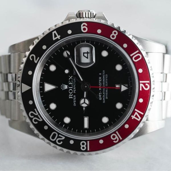 FS: 2006 Rolex GMT-Master II 16710 Coke Error Stick Dial on Jubilee ...