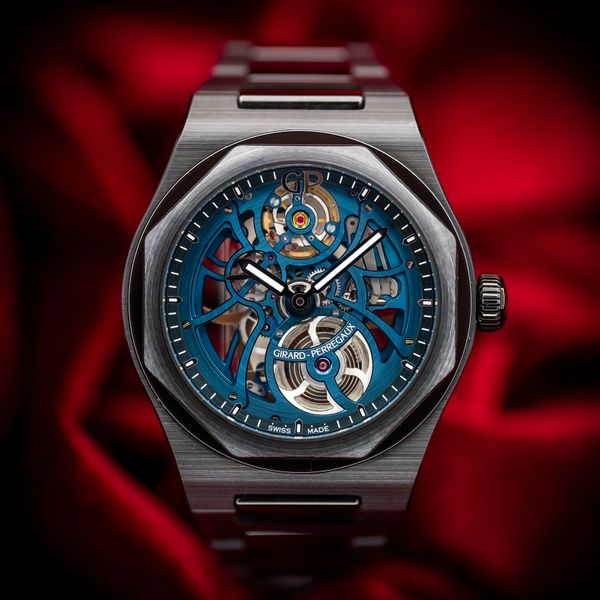 [WTS] Girard Perregaux Laureato Openwork Skeleton Earth to Sky Edition MINT Condition Complete ...