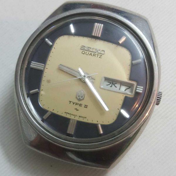 Seiko TYPE II Quartz 1976. 4623 9000. Day/date. Japan. | WatchCharts Marketplace