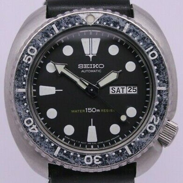 VINTAGE 1983 Seiko 6309-7049 Mens Steel Automatic Divers Watch ORIGINAL Lume | WatchCharts