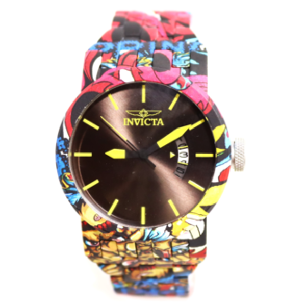 INVICTA DNA Lady 40.0mm Stainless Steel Aqua-Plating + Steel Black dial ...