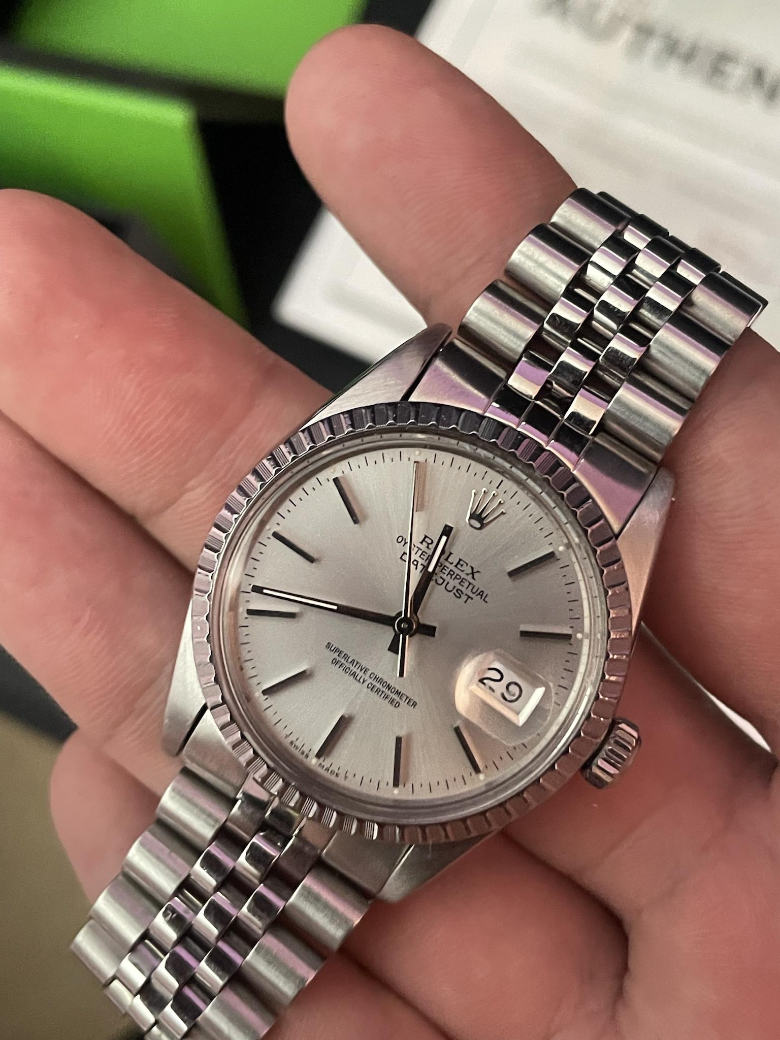 [WTS] 36mm Rolex Datejust (price drop) | WatchCharts