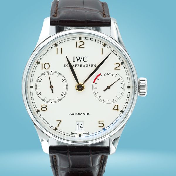 [WTS] IWC Portuguese Automatic 7 Day Reserve Silver Dial IW500114 ...