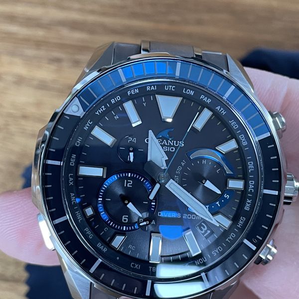 [$1,000 USD] FS: Casio Oceanus OCW-P2000 all titanium Diver’s 200m ...