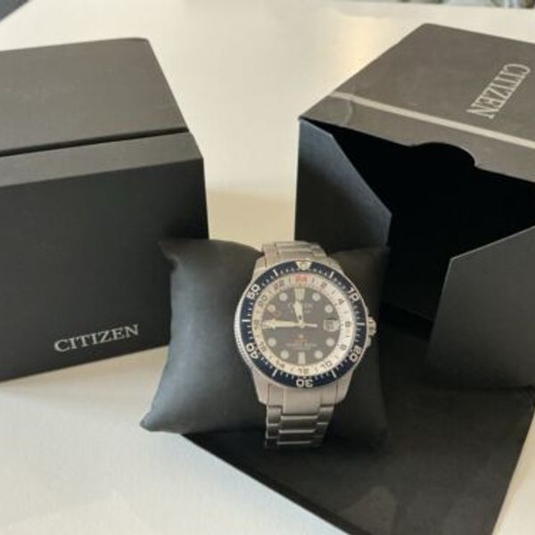 Citizen Promaster Titanium GMT Divers Watch | WatchCharts Marketplace
